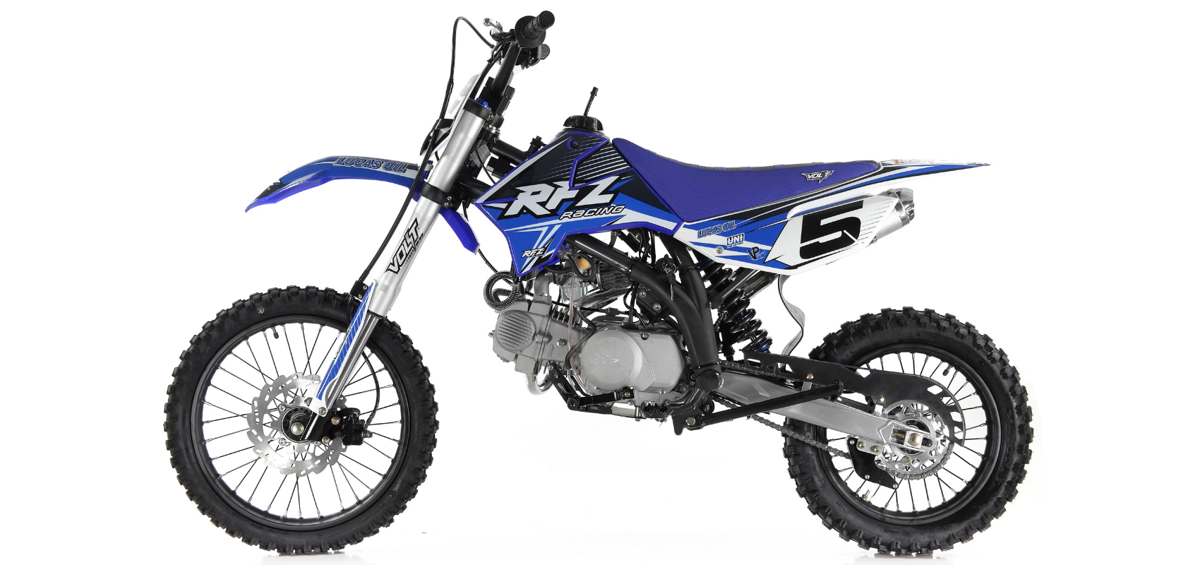 150cc RFZ RACING™ Jaguar Big Wheel 17/14" Dirt Bike – Quads4Kids