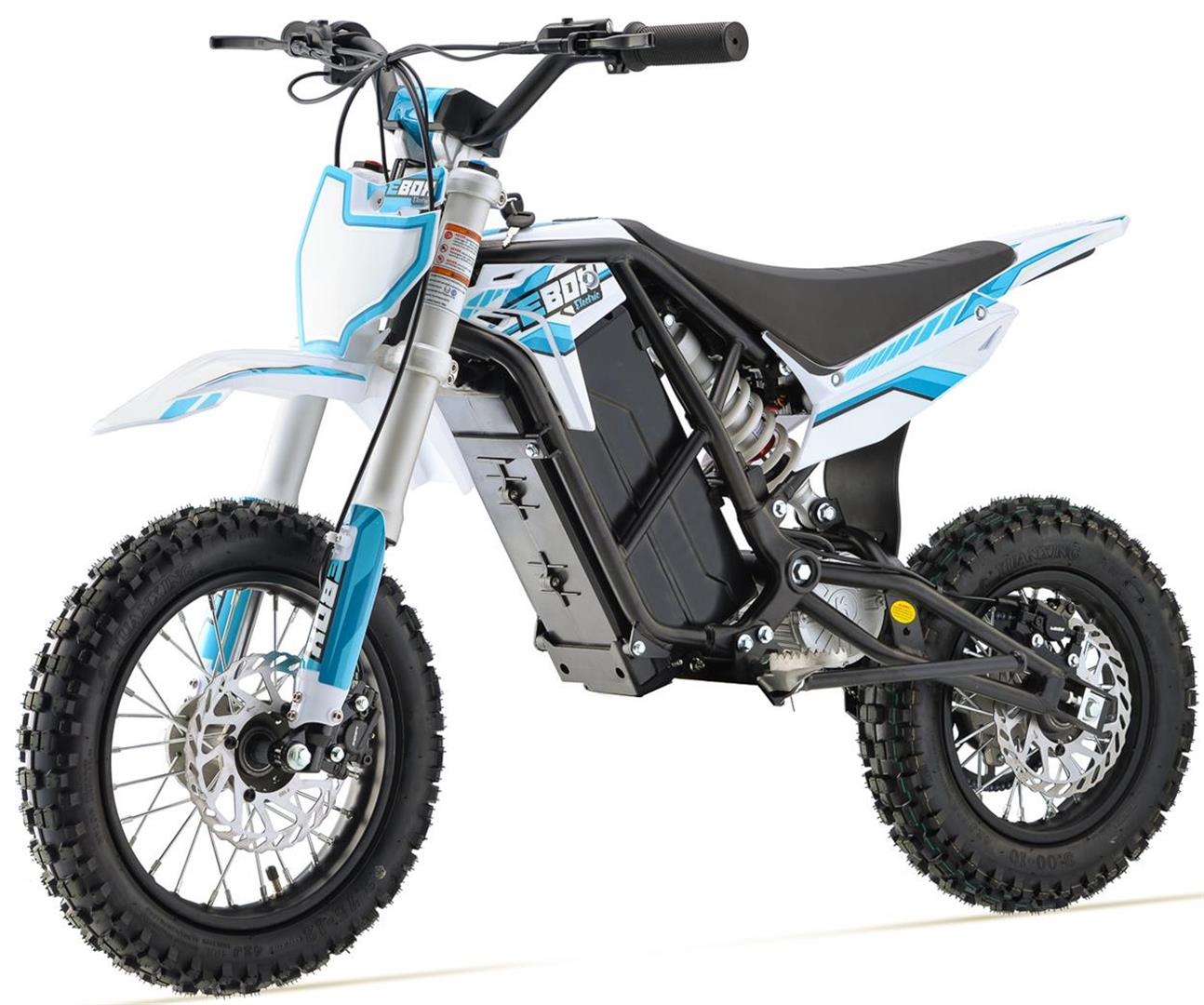 Stomp EBOX 1 - 1.6kw Blue Electric Pit Bike – Quads4Kids