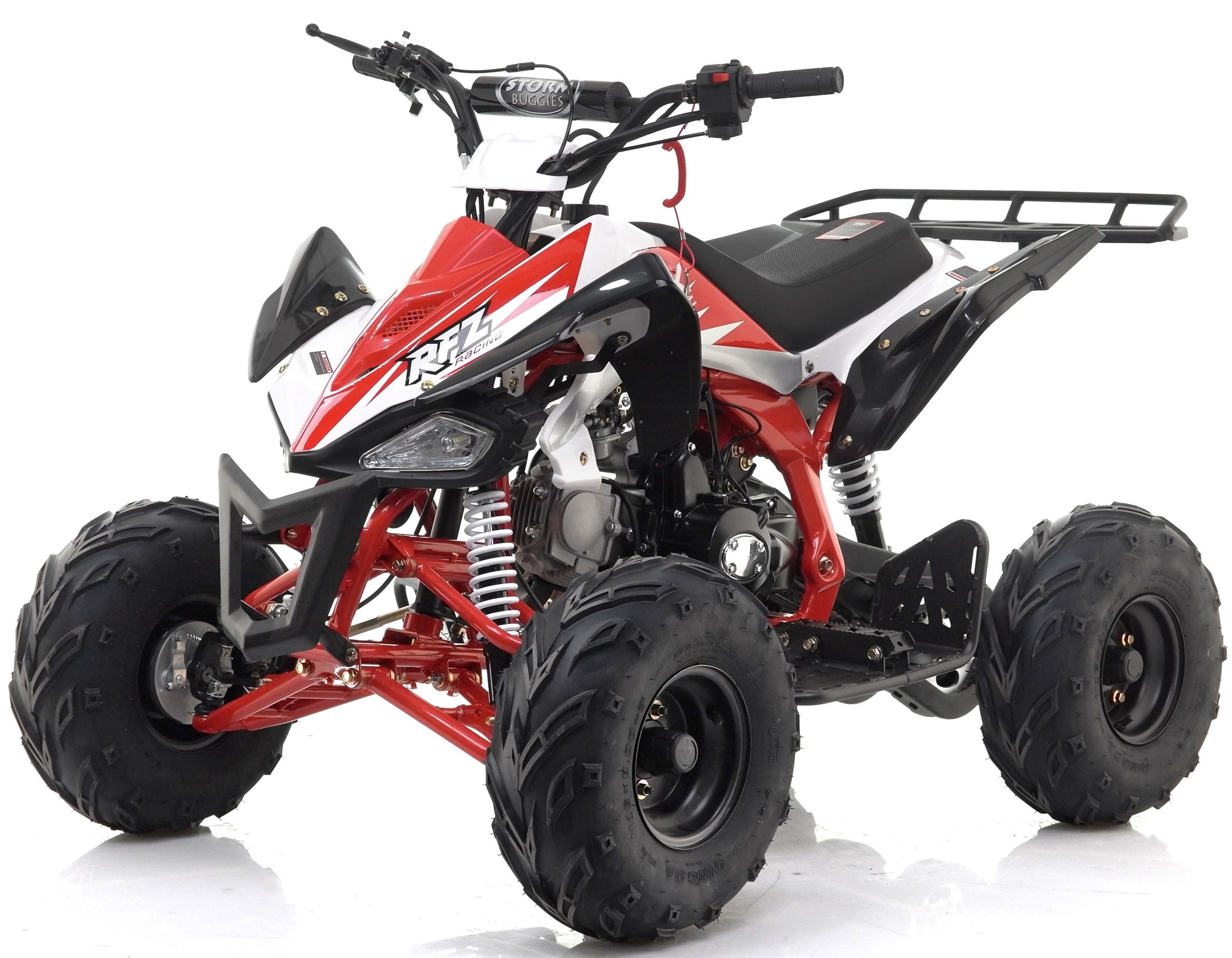 Panther 110cc Quad Bike - Red – Quads4Kids