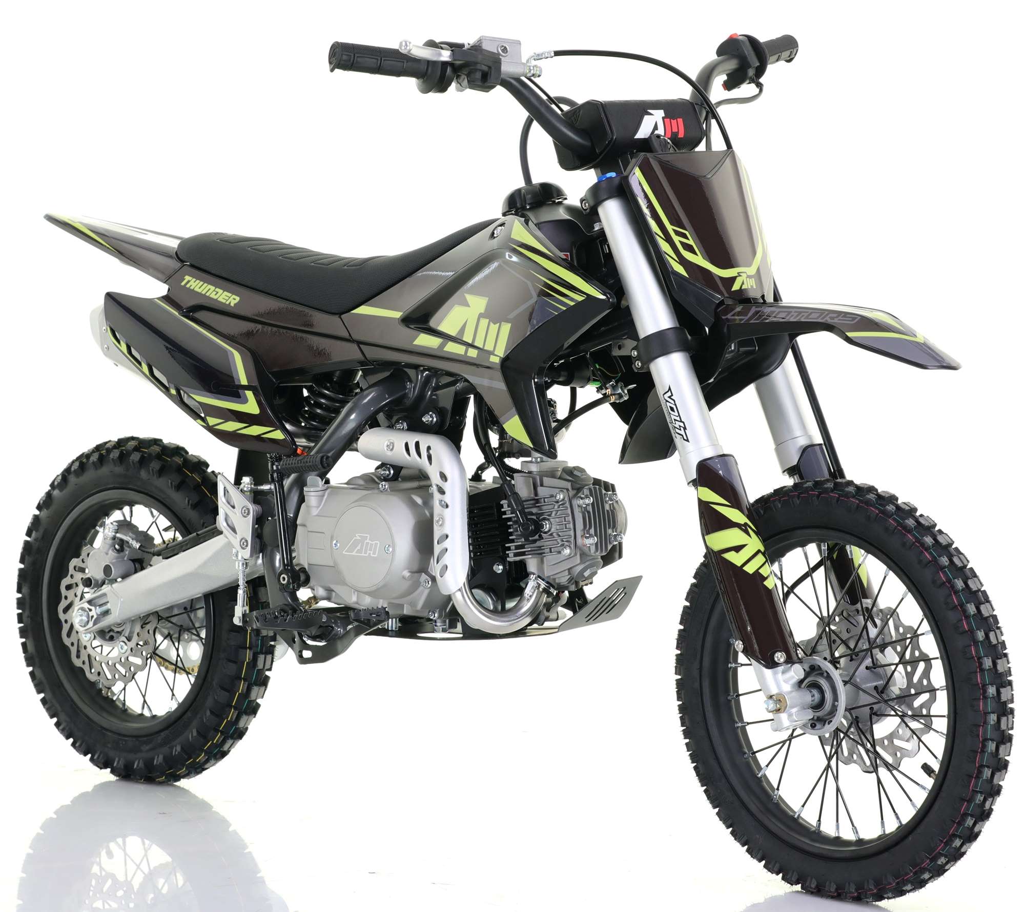 110cc RFN Racing™ Thunder Pro Pit Bike - Black – Quads4Kids