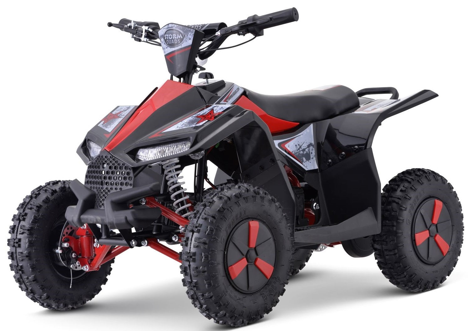 Renegade Ranger 36v 1000w Kids Electric Quad - Red – Quads4Kids