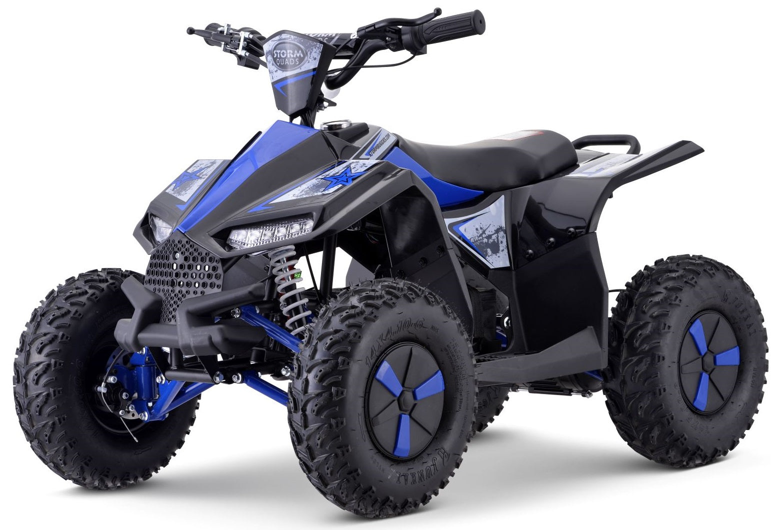 Renegade 1100w Electric Kids Quad Bike - Blue – Quads4Kids