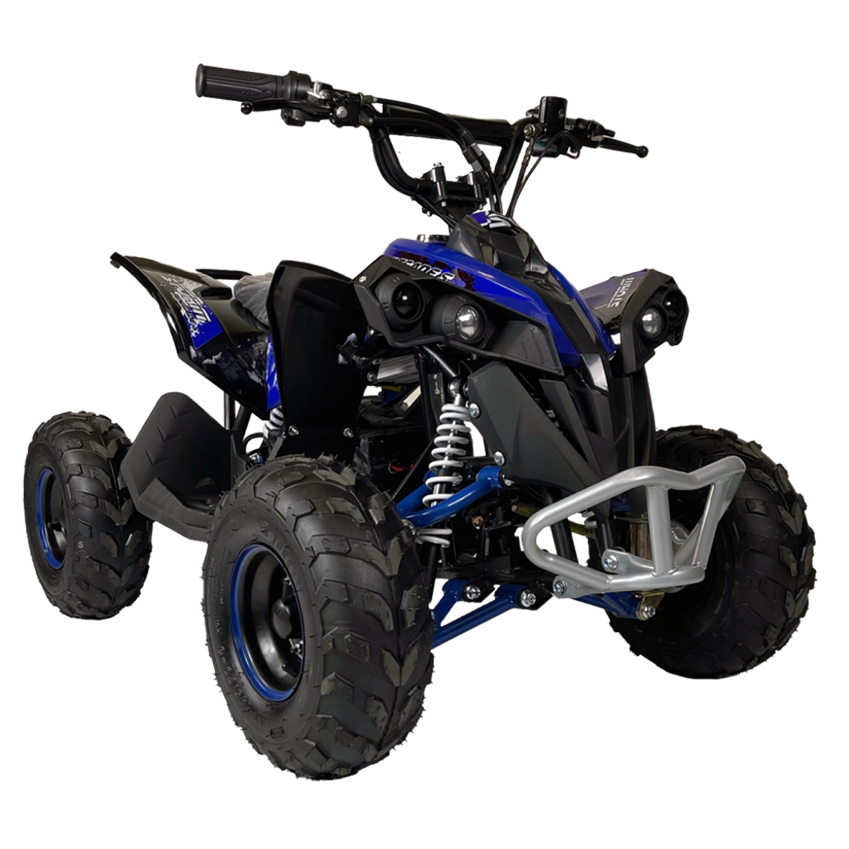 1200w Renegade 48v Kids Electric Quad Bike - Blue – Quads4Kids