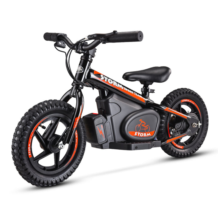 Storm Kids 12 Electric Balance Bike Green Quads4Kids